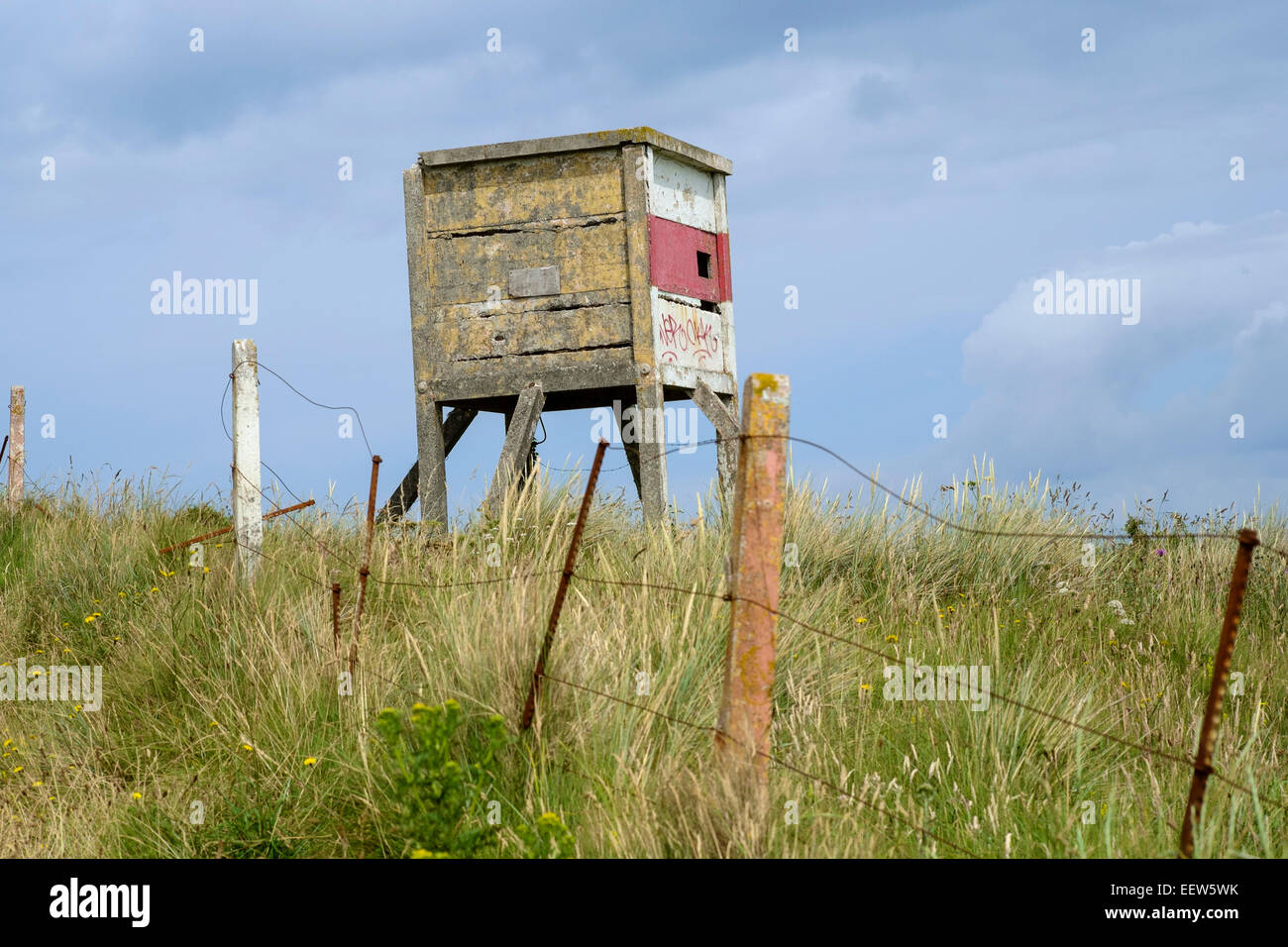 Look-out point Lelant Cornwall Stock Photo - Alamy