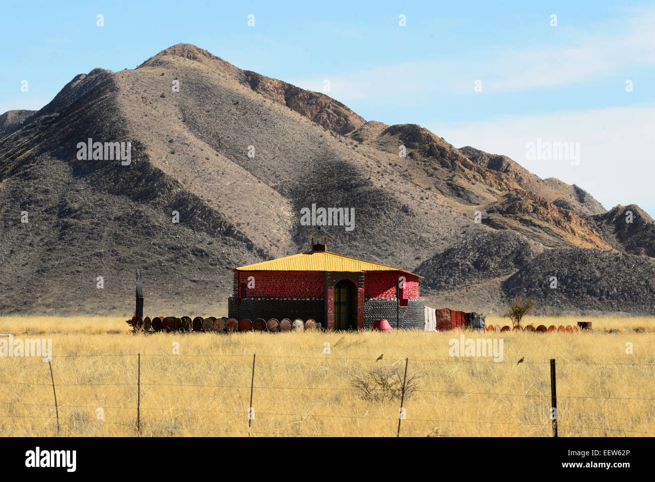 Native hut in the Namib Naukluft national park Stock Photo - Alamy