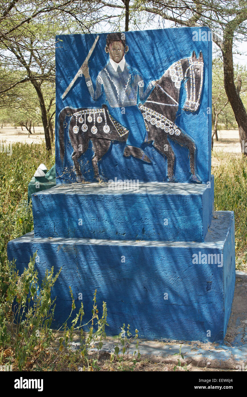 GREAT RIFT VALLEY, ETHIOPIA - NOVEMBER 15, 2014: Beautiful painted ...