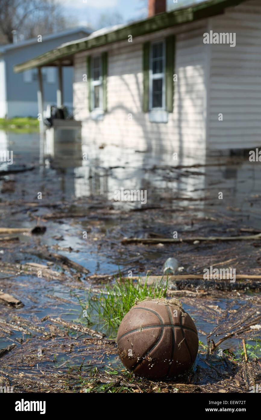 Building exterior natural disaster emergencies and disasters flood hi ...