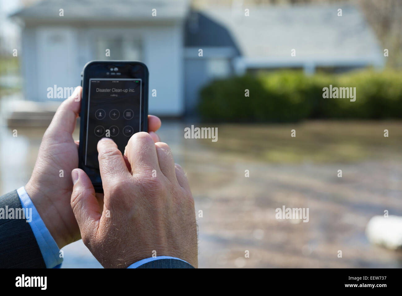 Mobile homes flooded hi-res stock photography and images - Alamy