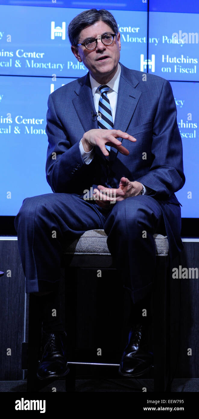 Washington, DC, USA. 21st Jan, 2015. U.S. Treasury Secretary Jacob J ...