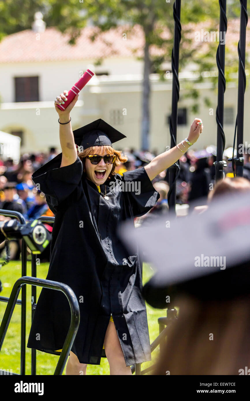 Happy Graduates at California State University Channel Island in ...