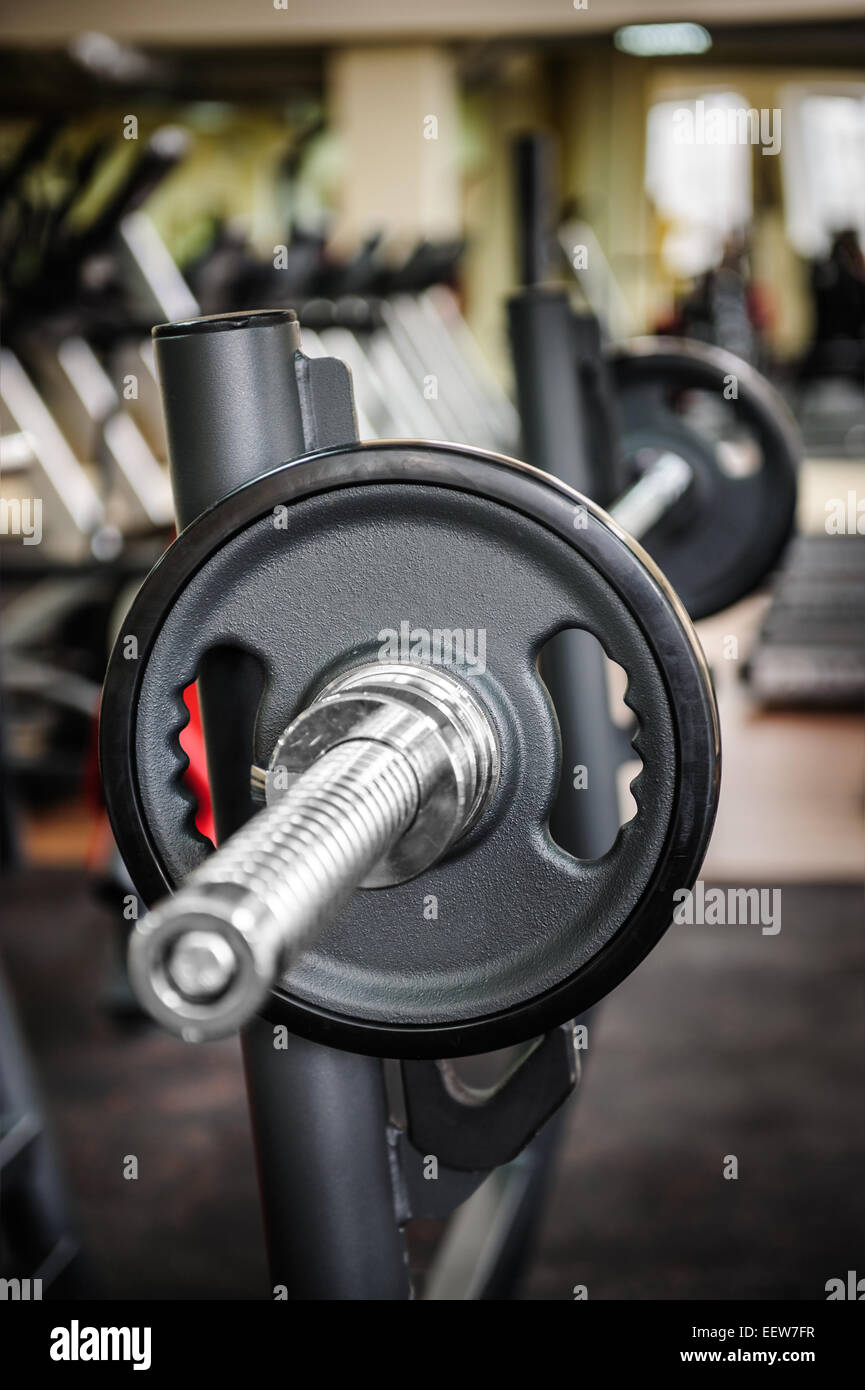 Barbell ready to workout Stock Photo - Alamy