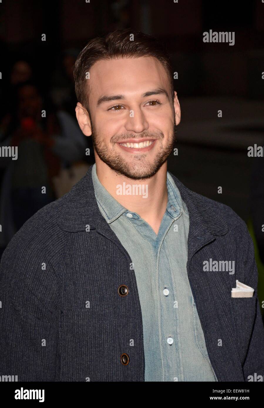New York, NY, USA. 21st Jan, 2015. Ryan Guzman out and about for ...