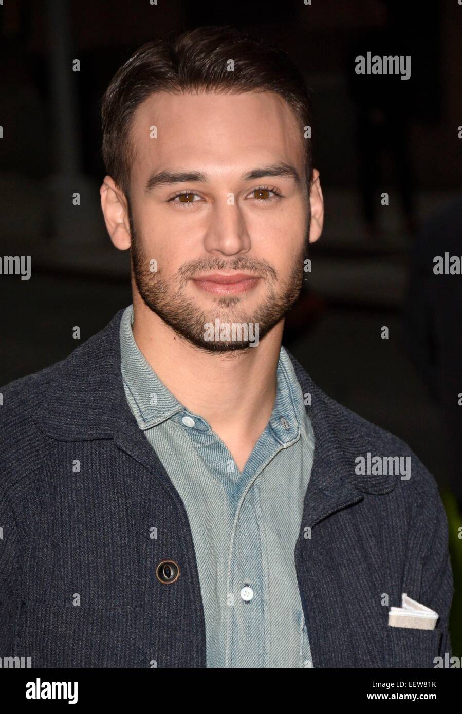 New York, NY, USA. 21st Jan, 2015. Ryan Guzman out and about for ...
