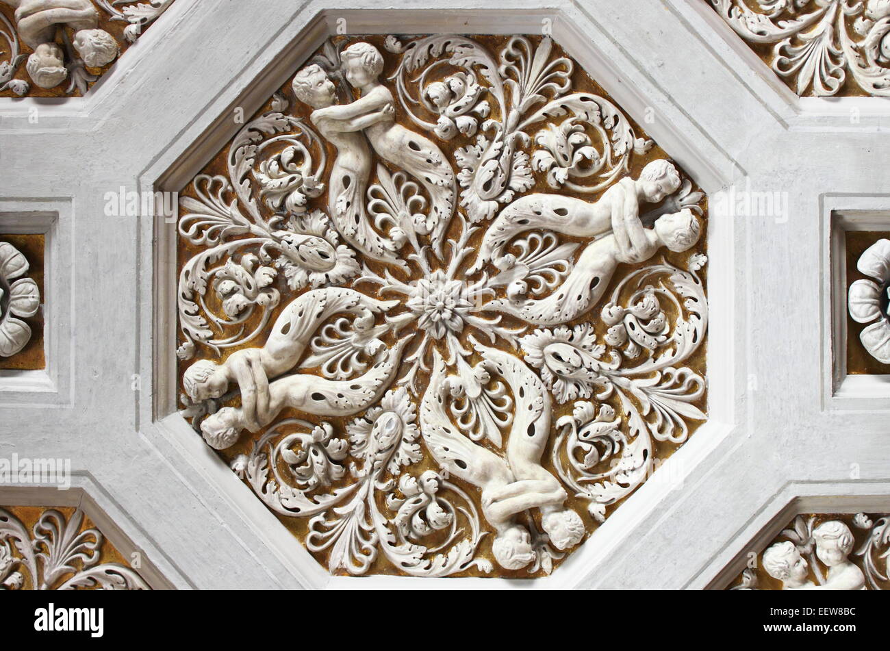 Baroque ceiling fresco detailed hi-res stock photography and images - Alamy