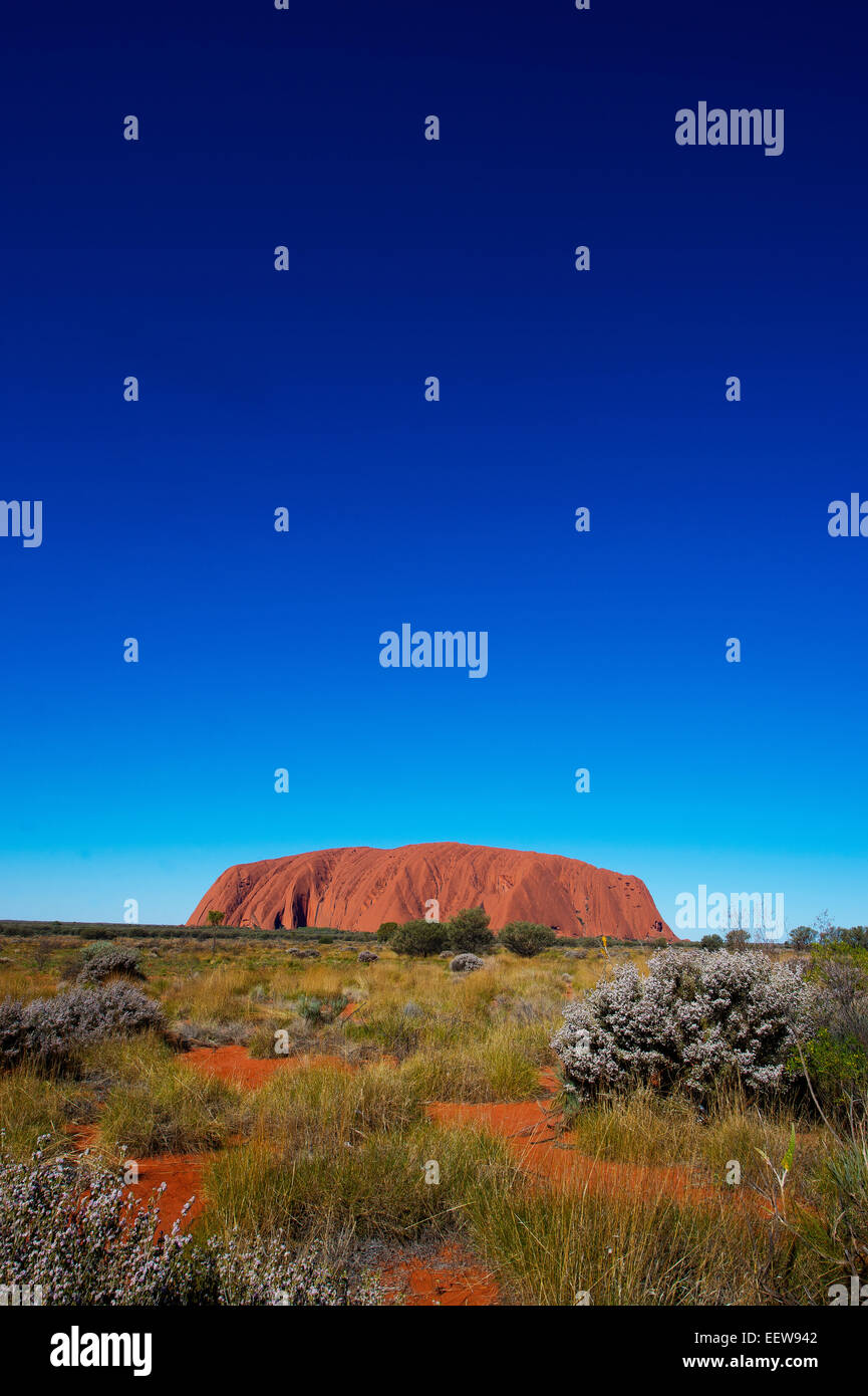 Australia's Uluru National Park in the Northern Territory Stock Photo ...