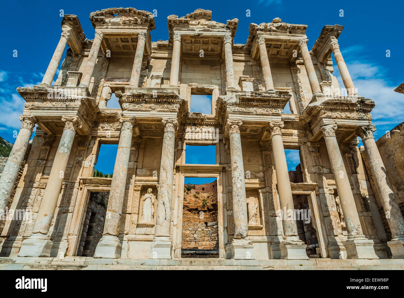 Ephesus ancient greek ruins in Anatolia Turkey Stock Photo - Alamy