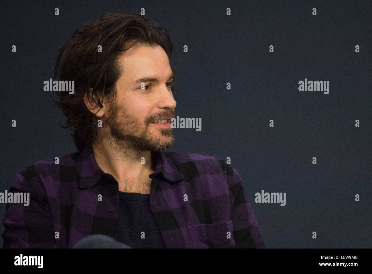 London, UK. 21 January 2015. Pictured: Actor Santiago Cabrera who plays ...