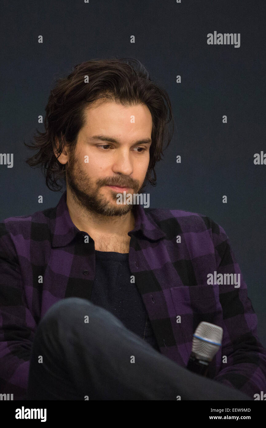 London, UK. 21 January 2015. Pictured: Actor Santiago Cabrera who plays ...