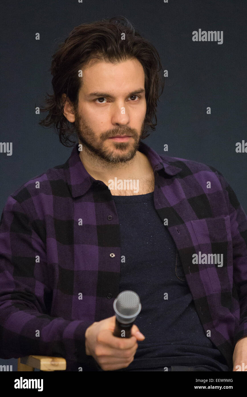 London, UK. 21 January 2015. Pictured: Actor Santiago Cabrera who plays ...