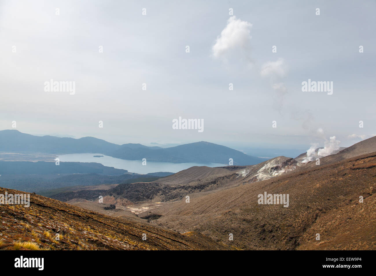 Smoke rising from volcano hi-res stock photography and images - Alamy