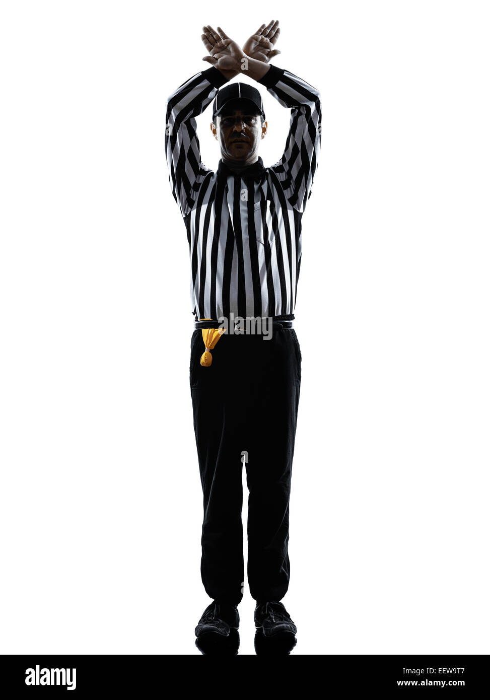 Football Referee Time Out Character