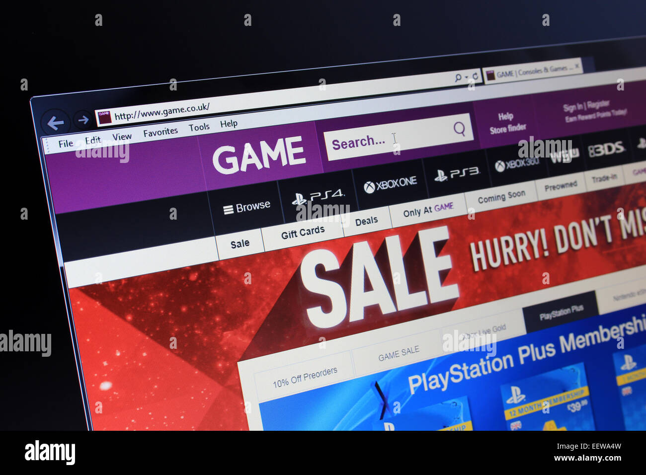 Game digital plc hi-res stock photography and images - Alamy