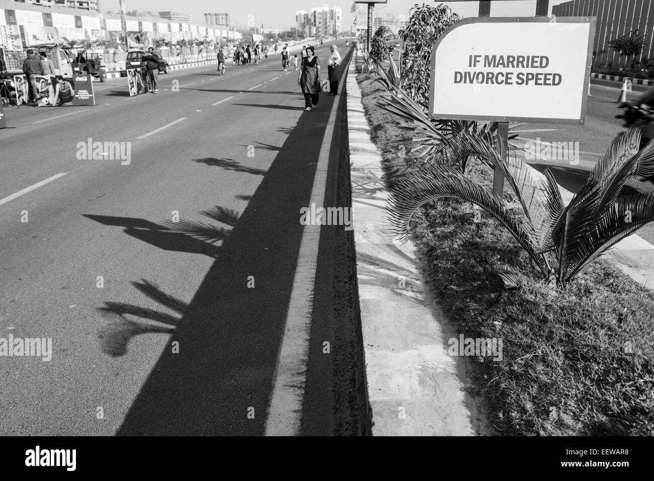 Divorce day Black and White Stock Photos & Images - Alamy