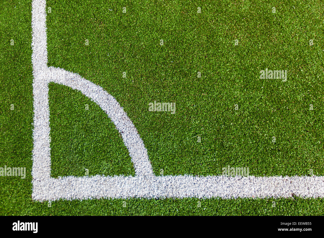 Corner on the soccer field Stock Photo - Alamy