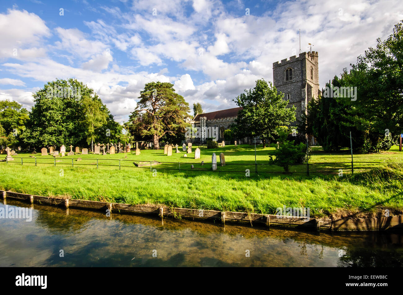 St Augustine's Church, Broxbourne, England Stock Photo - Alamy