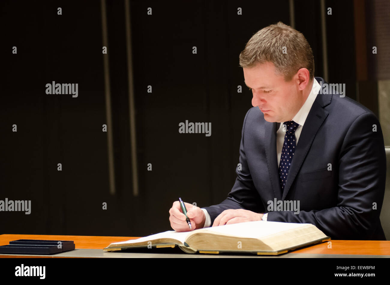 Peter Pellegrini President of the National Council of the Slovakia ...