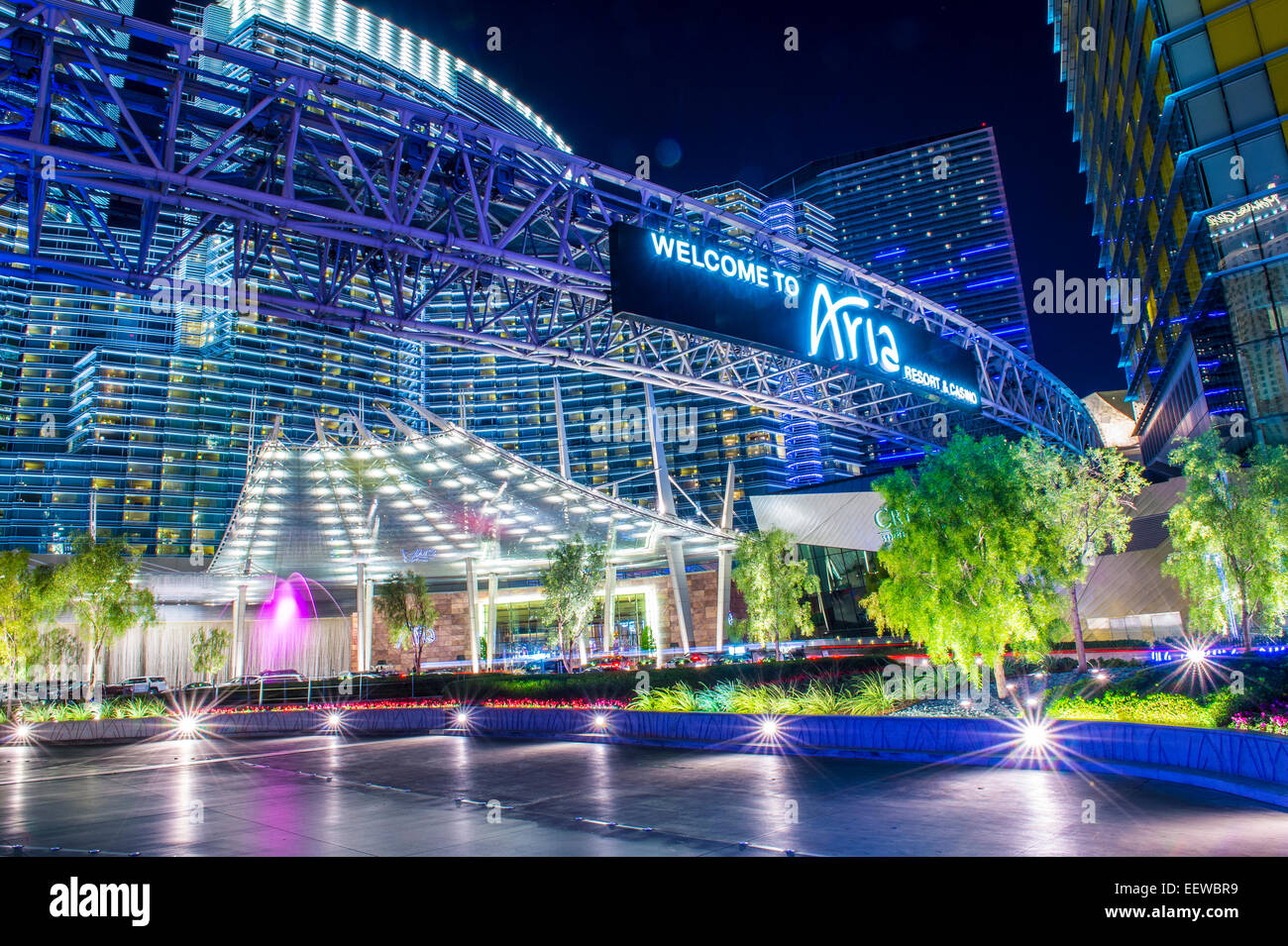 The Aria Resort and Casino in Las Vegas Stock Photo - Alamy