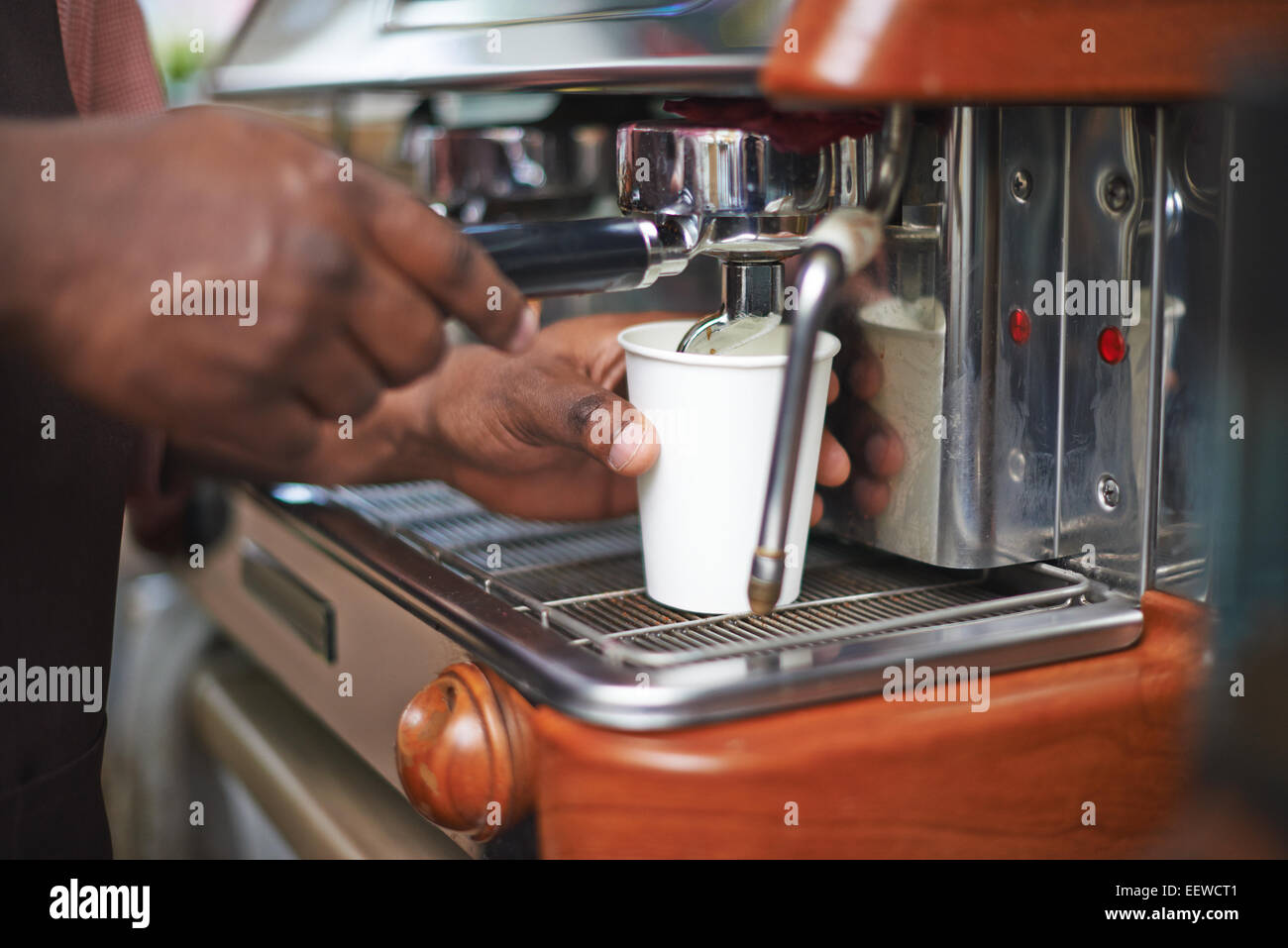 Using coffee machine hi-res stock photography and images - Alamy