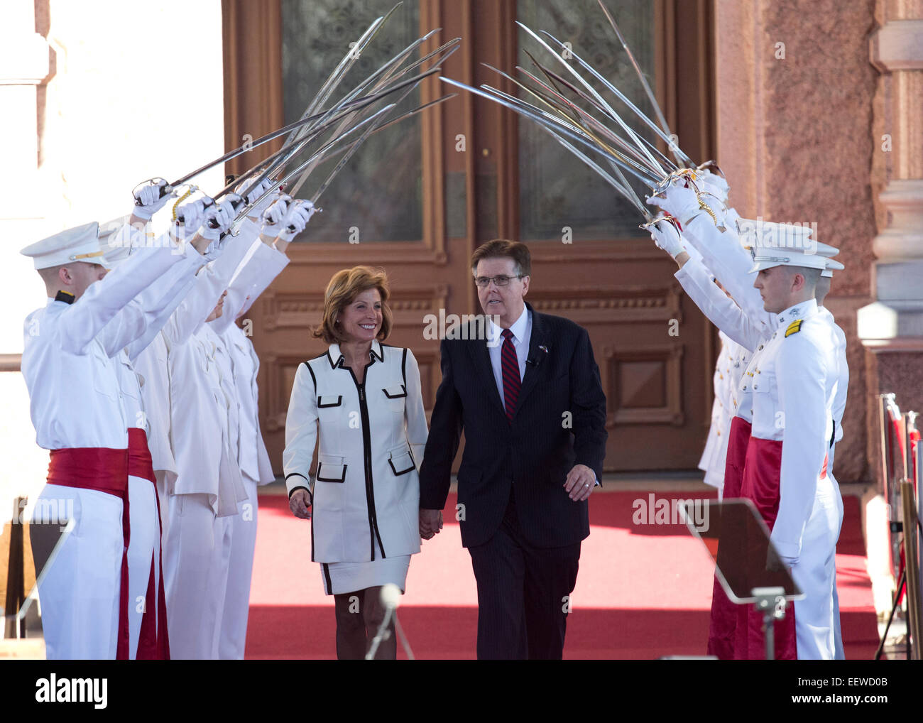 Lt gov dan patrick wife hi-res stock photography and images - Alamy