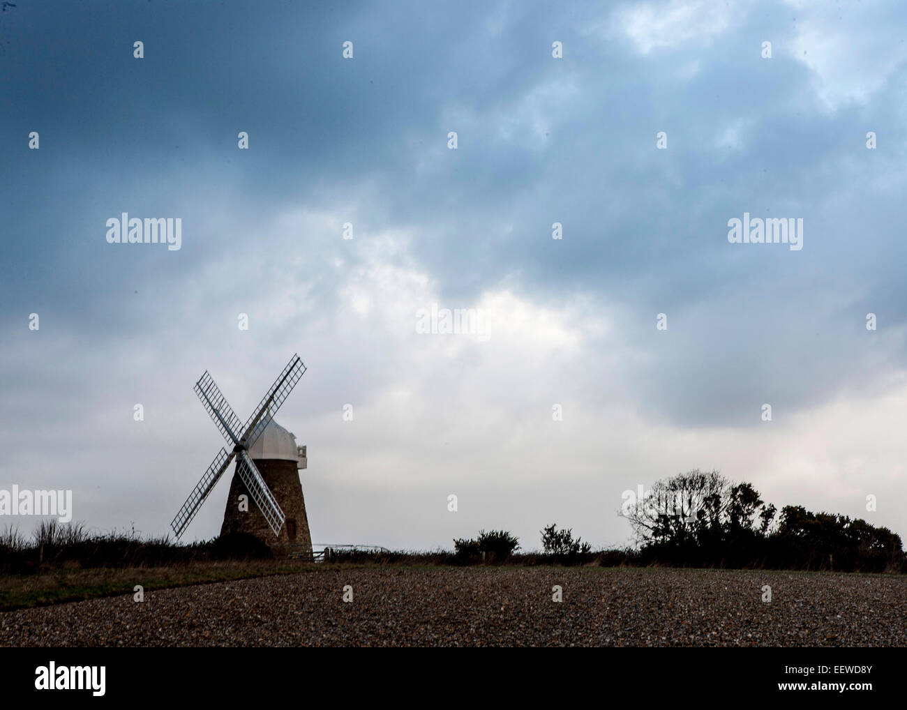 Halnaker Windmill South Downs National Park West Sussex UK Stock Photo ...