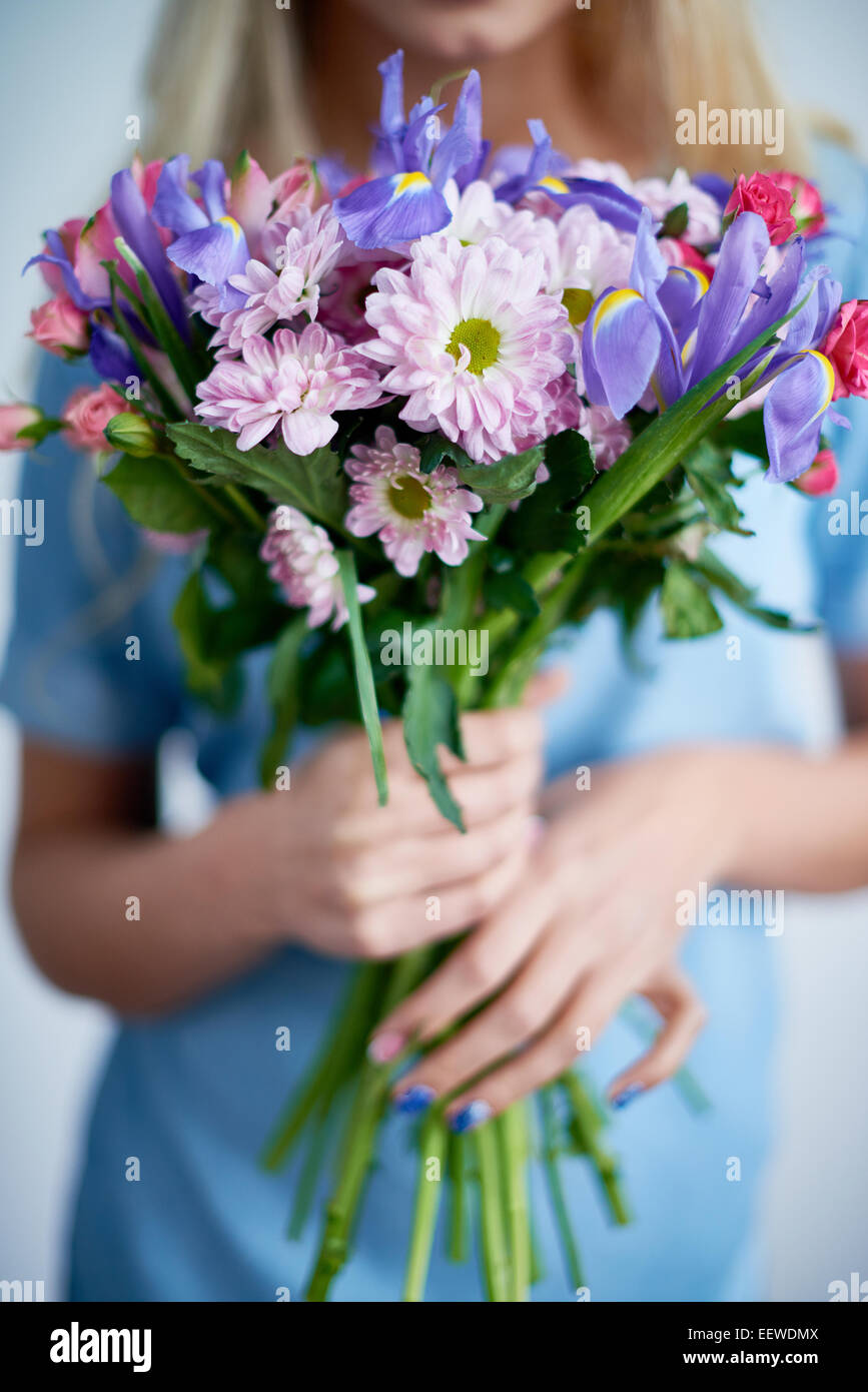 Hand held bouquet hi-res stock photography and images - Alamy