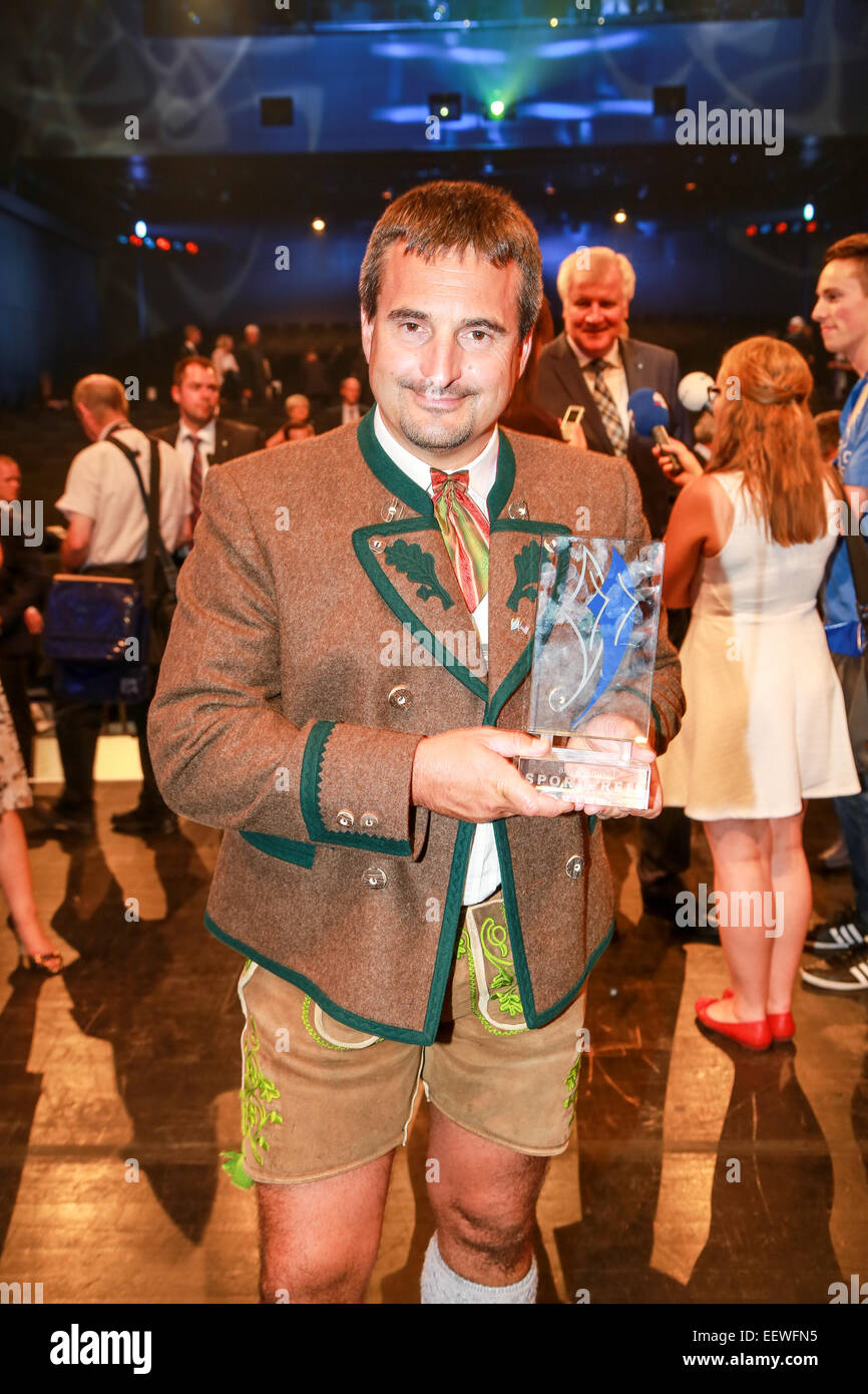 Bavarian Sport Award gala at BMW Welt Featuring: Georg Hackl Where ...
