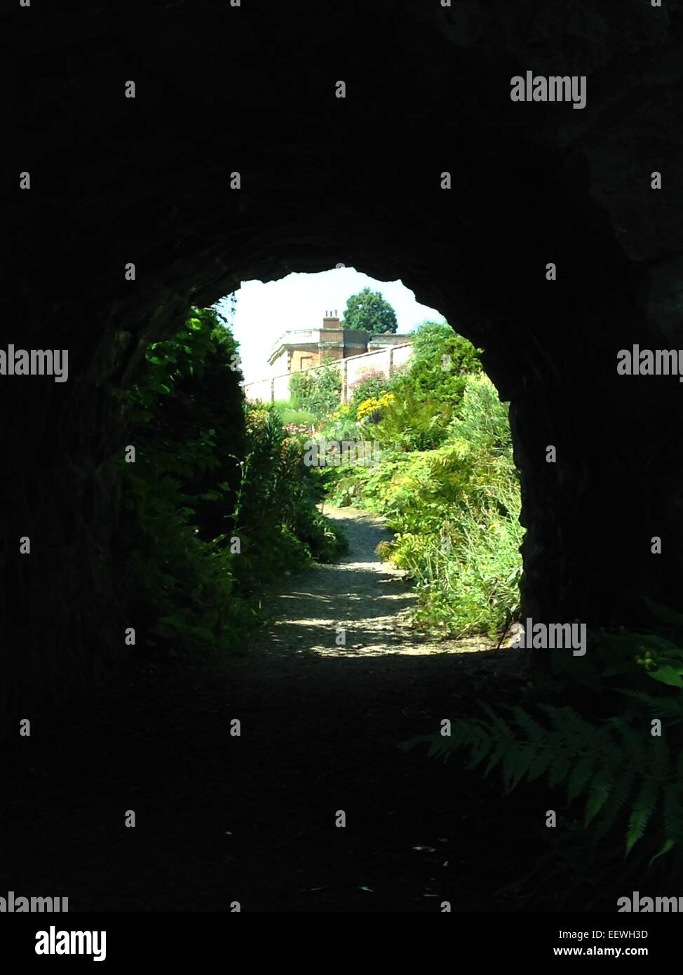 looking through a tunnel Stock Photo - Alamy