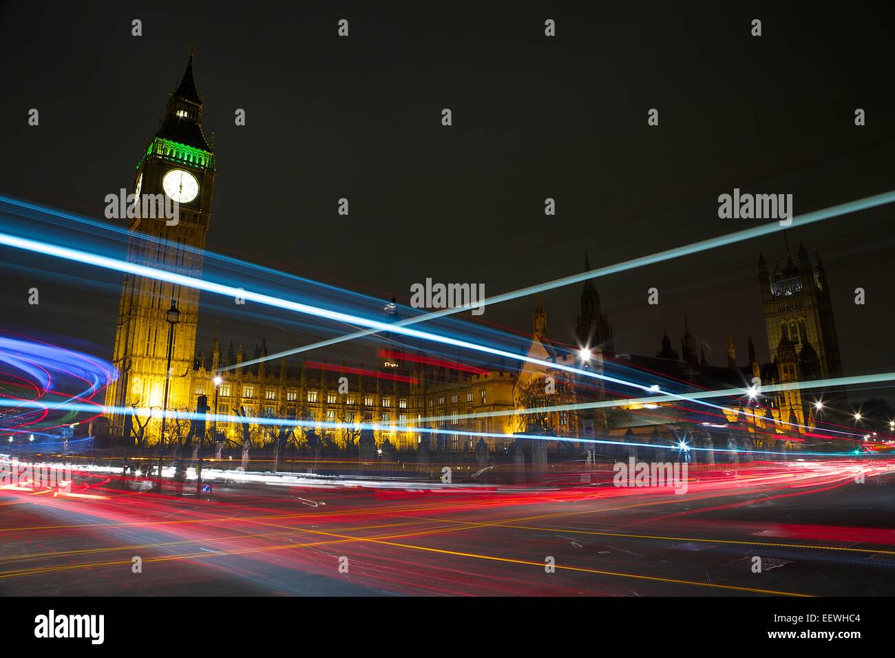 Big Ben at night Stock Photo - Alamy