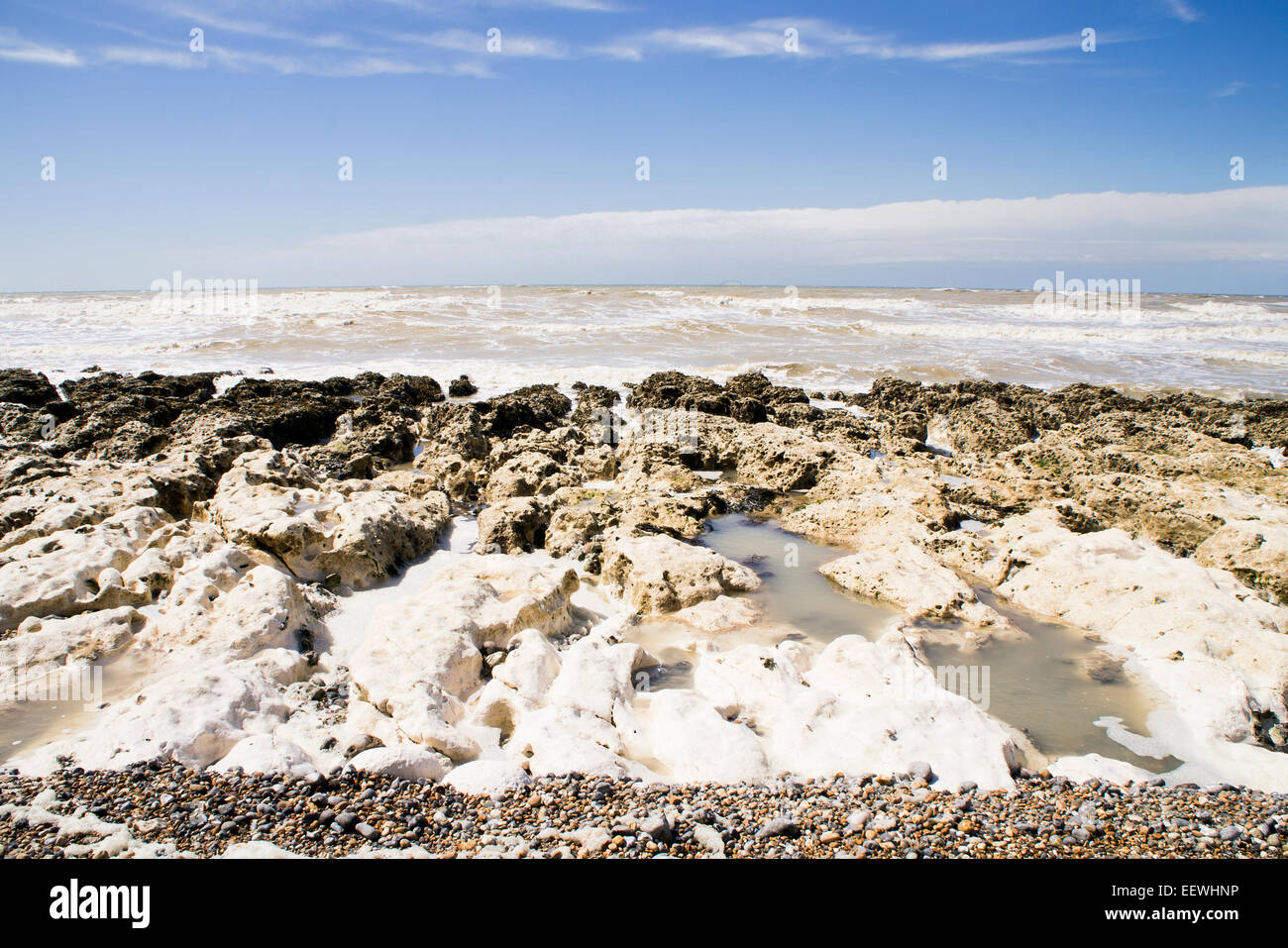 The Seven Sisters white chalk cliffs Stock Photo - Alamy