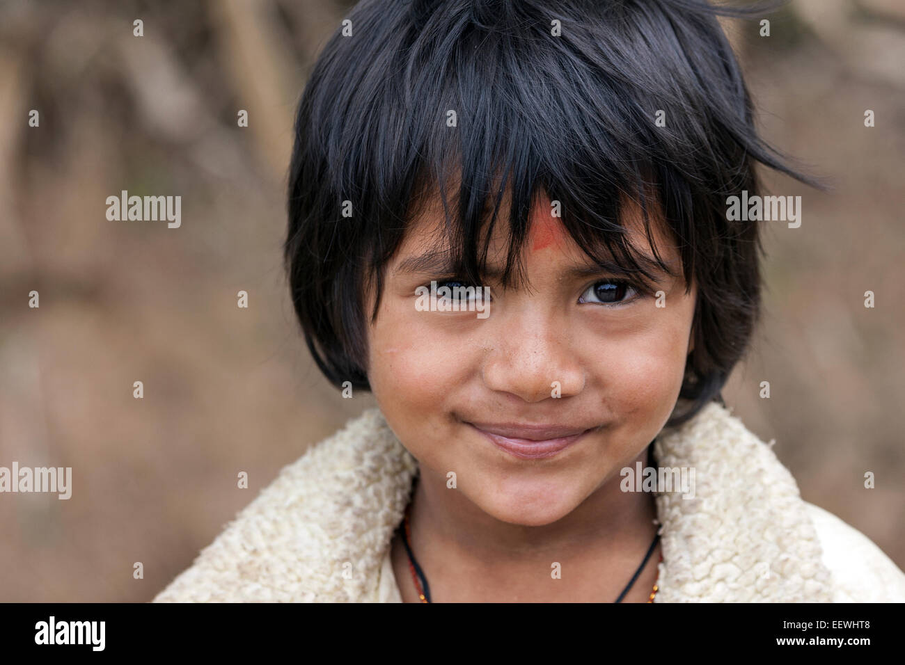 Nepalese boy, portrait, Bandipur, Nepal Stock Photo - Alamy