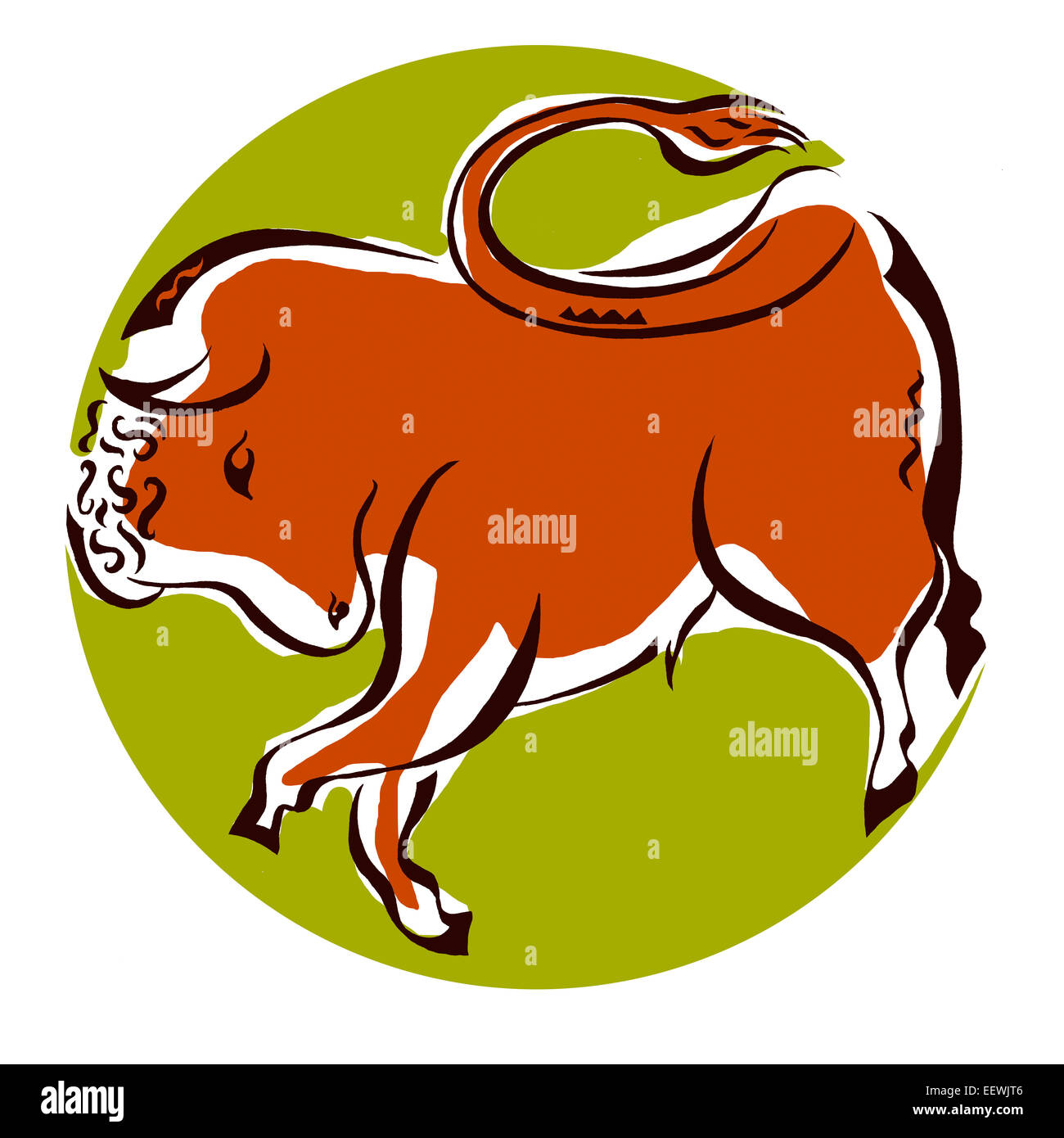 Tarus illustration hi-res stock photography and images - Alamy