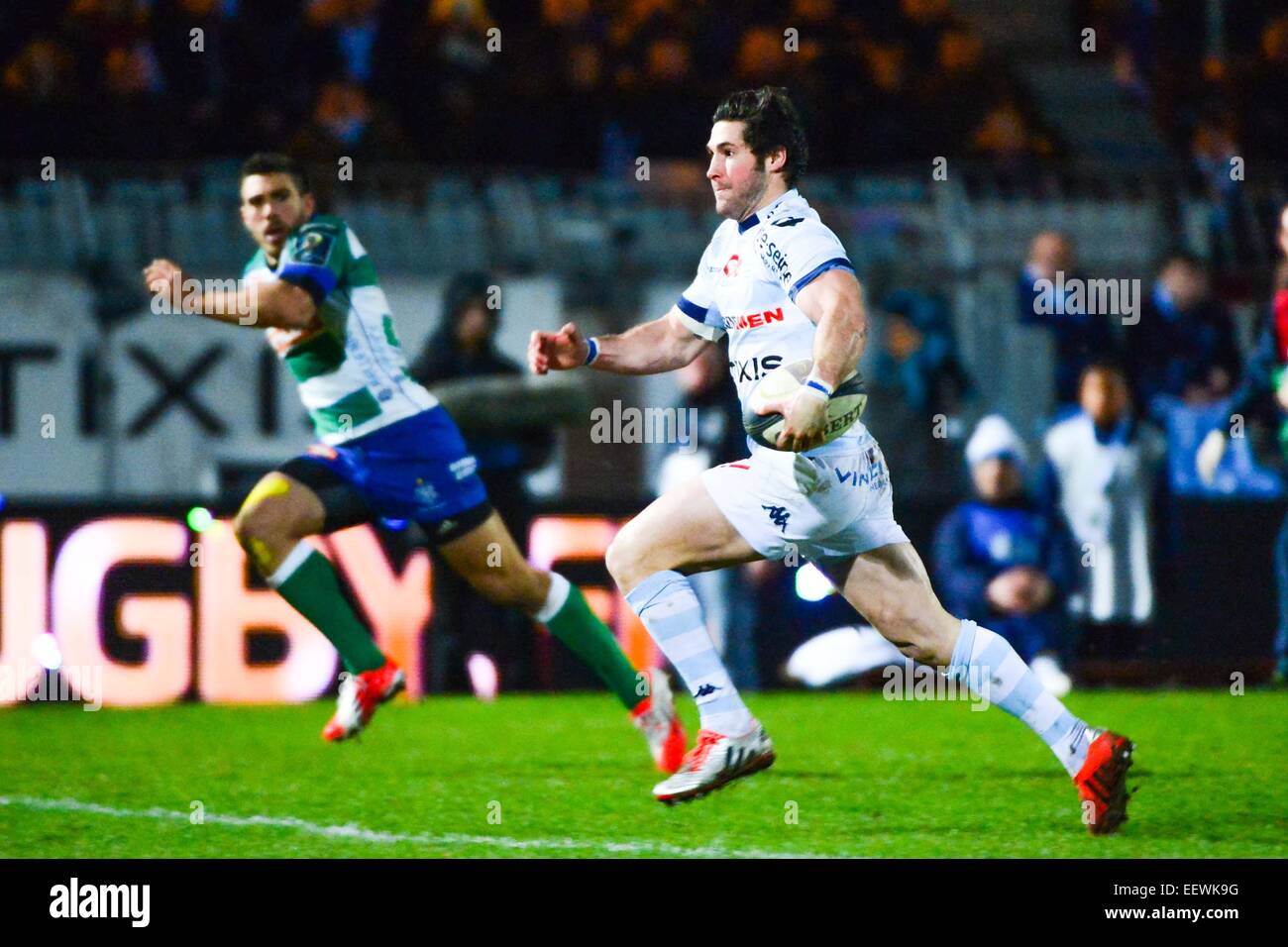 Maxime MACHENAUD - 18.01.2015 - Racing Metro 92/Trevise - European ...
