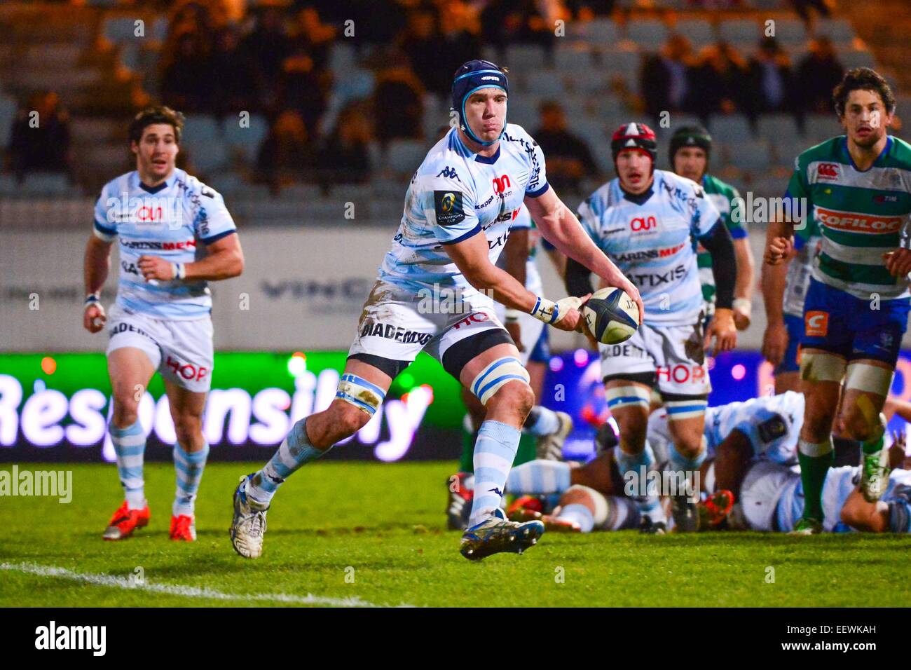 Bernard LE ROUX - 18.01.2015 - Racing Metro 92/Trevise - European ...