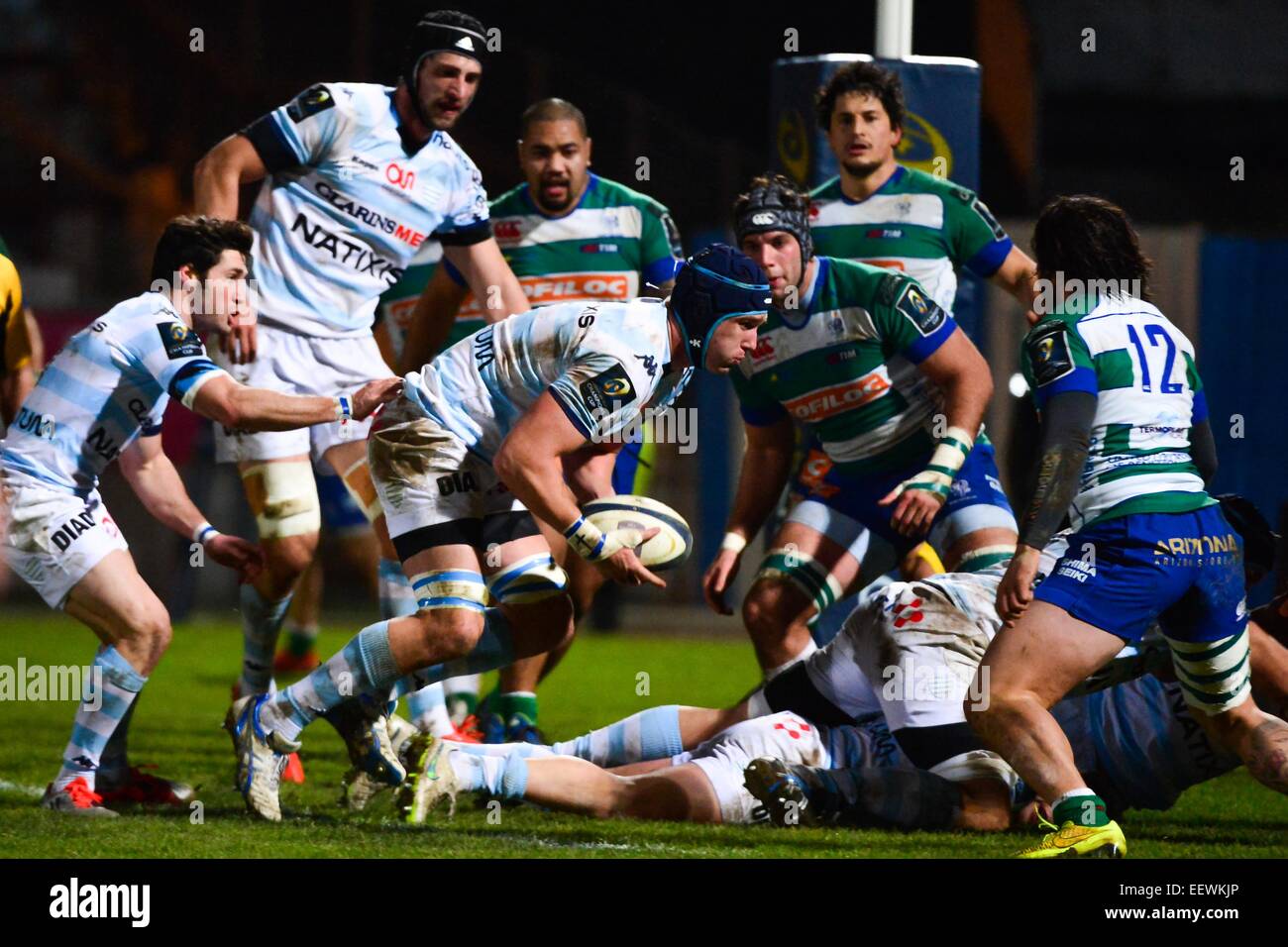 Bernard LE ROUX - 18.01.2015 - Racing Metro 92/Trevise - European ...