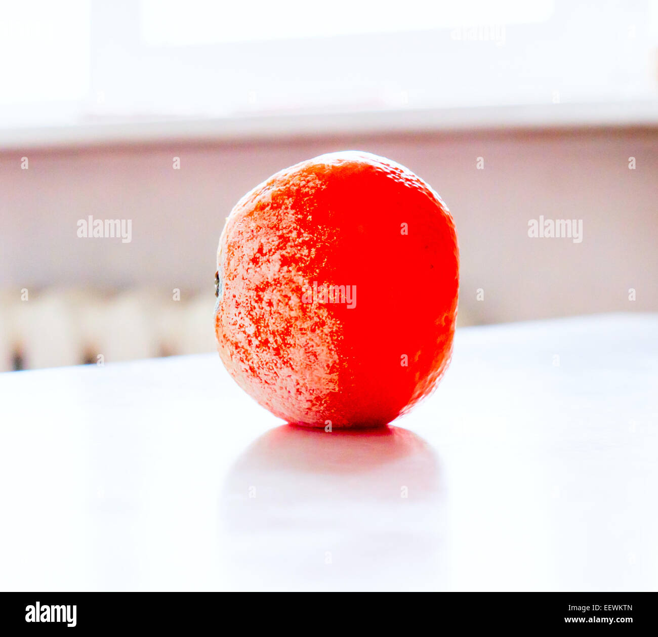 The rotten mandarin Stock Photo - Alamy