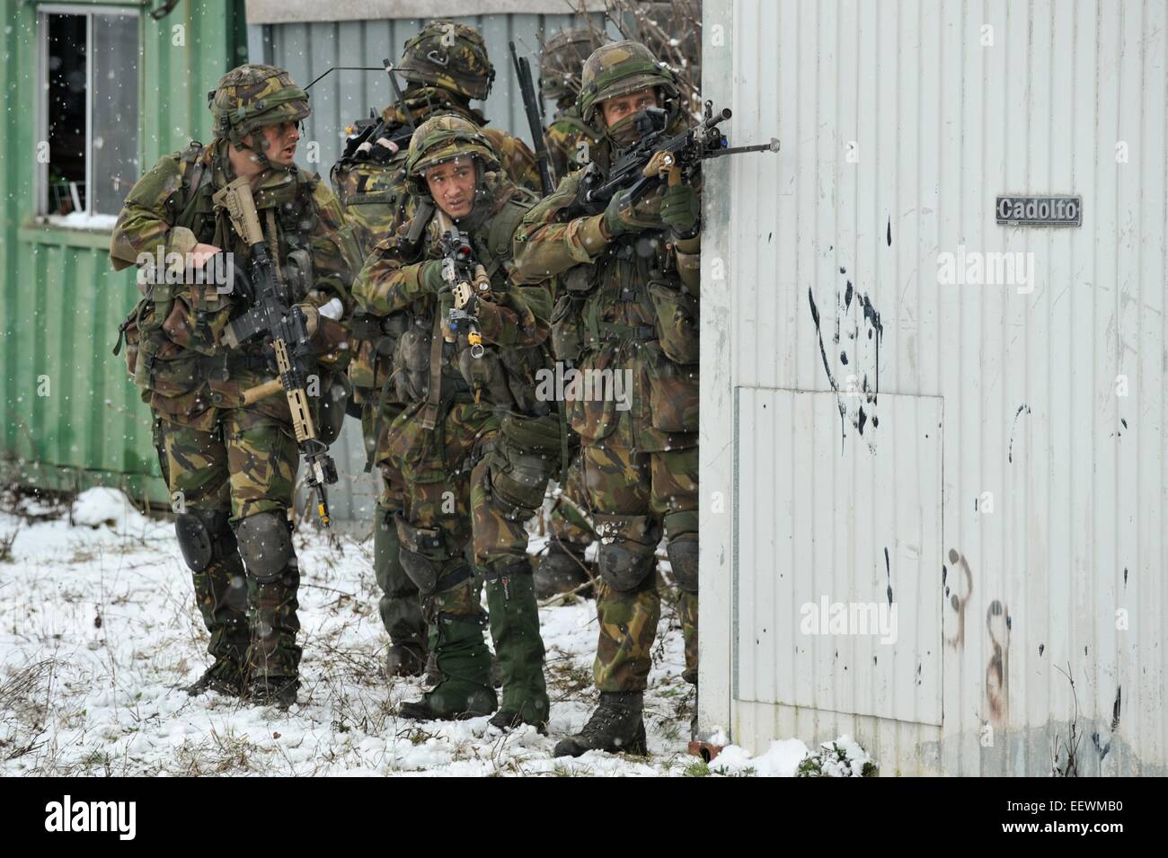 Dutch soldiers during NATO exercise Allied Spirit at the U.S. Army ...