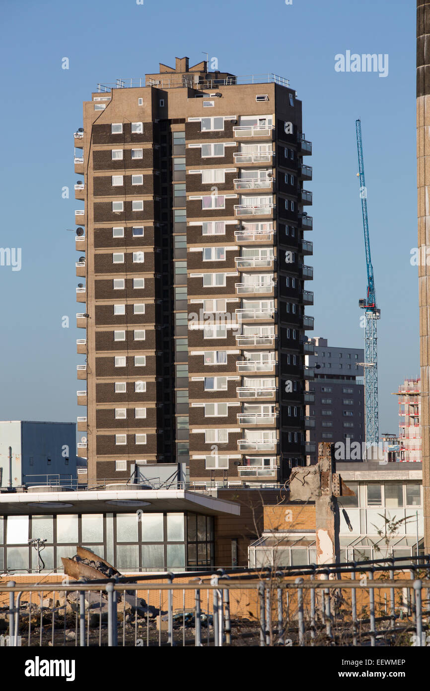 London Dock construction site on the former News International ...