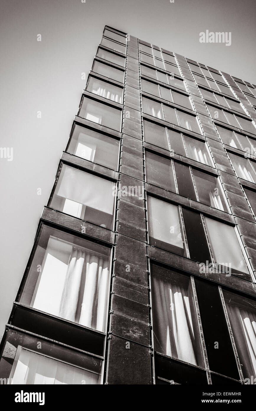 Building exterior, modern architecture in Stockholm, Sweden Stock Photo ...