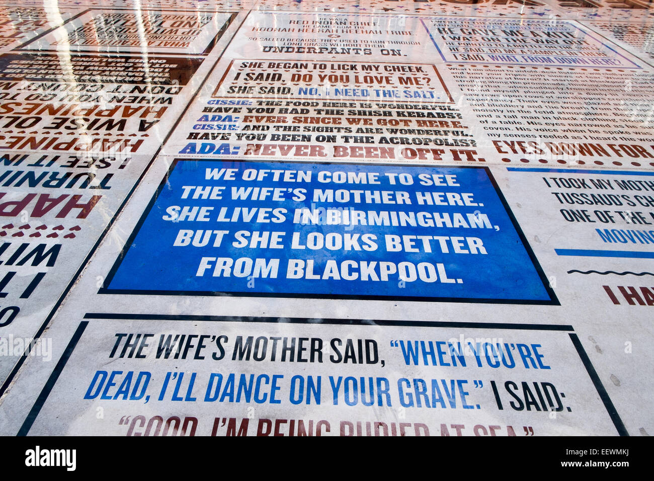 Comedy carpet blackpool hi-res stock photography and images - Alamy