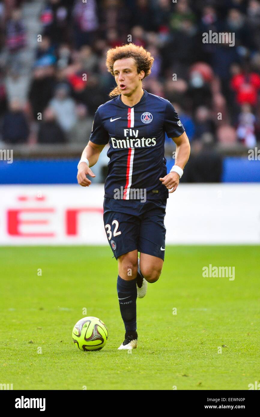 David LUIZ - 18.01.2015 - Paris Saint Germain/Evian Thonon - 21eme ...