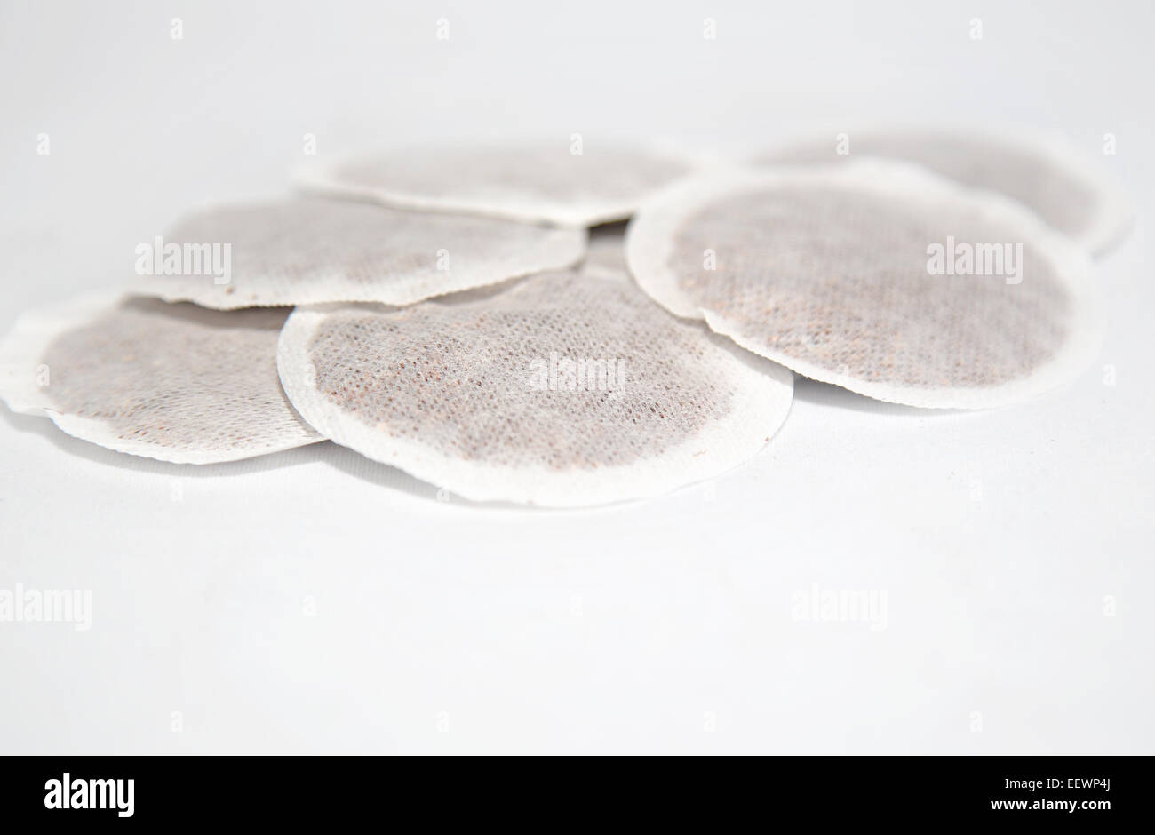 round tea bags Stock Photo - Alamy
