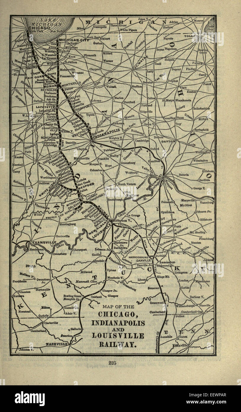 Indianapolis and louisville railway hi-res stock photography and images ...