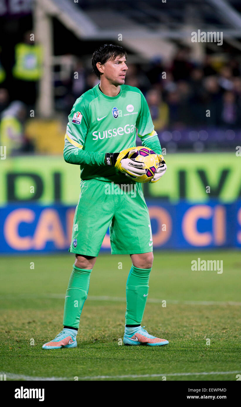 Firenze, Italy. 21st Jan, 2015. Vlada Avramov (Atalanta) Football ...