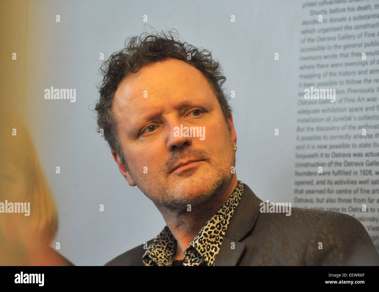 Ostrava, Czech Republic. 22nd Jan, 2015. Press conference prior to the ...