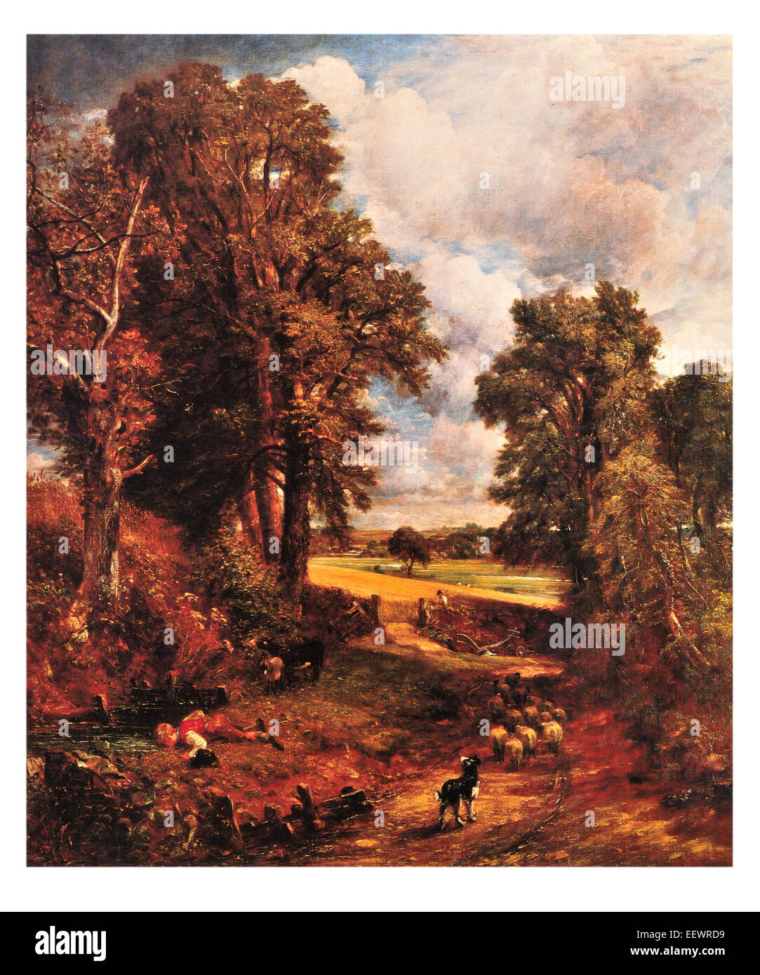 Constable painting romantic art Cut Out Stock Images & Pictures - Alamy