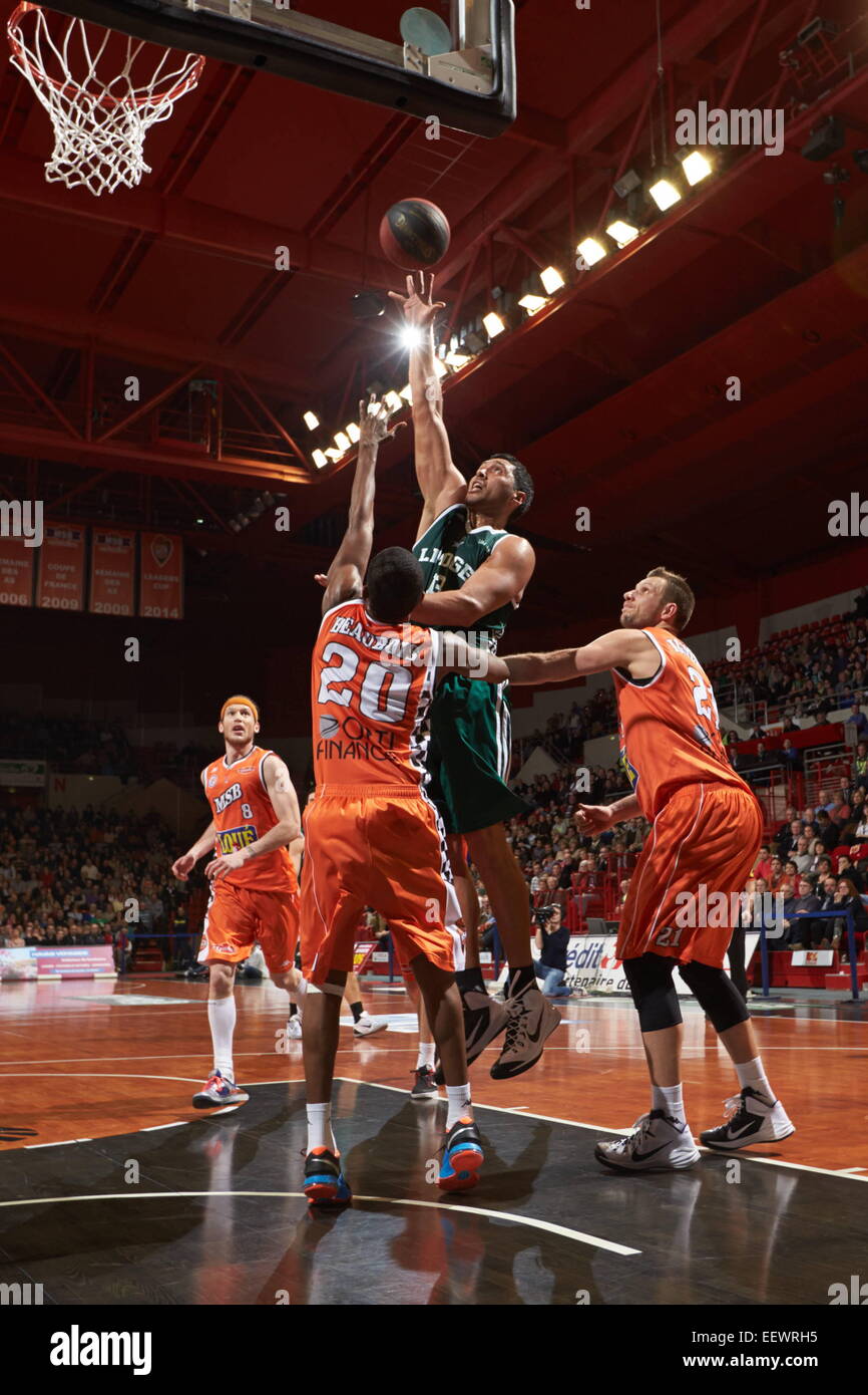Jamar SMITH - 23.12.2014 - Le Mans/Limoges - 17e journee de ProA ...