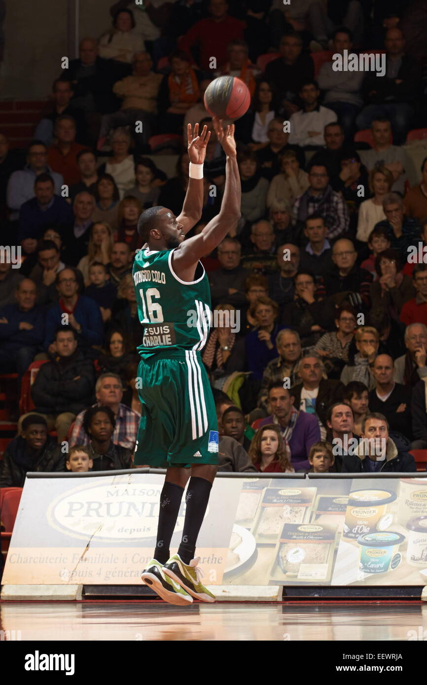 Jamar SMITH - 23.12.2014 - Le Mans/Limoges - 17e journee de ProA ...